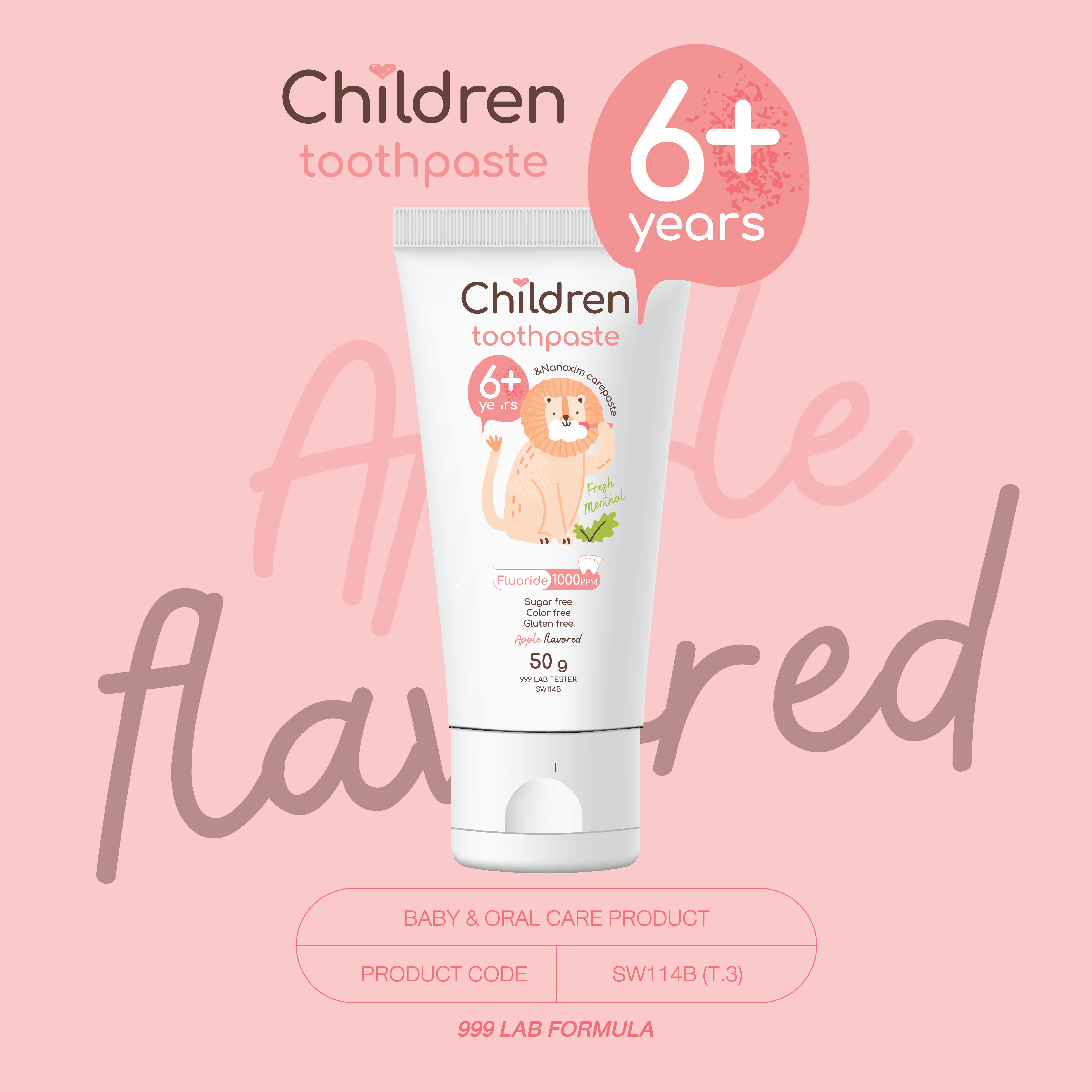 Children Toothpaste 6+y - 999 Labs Creative