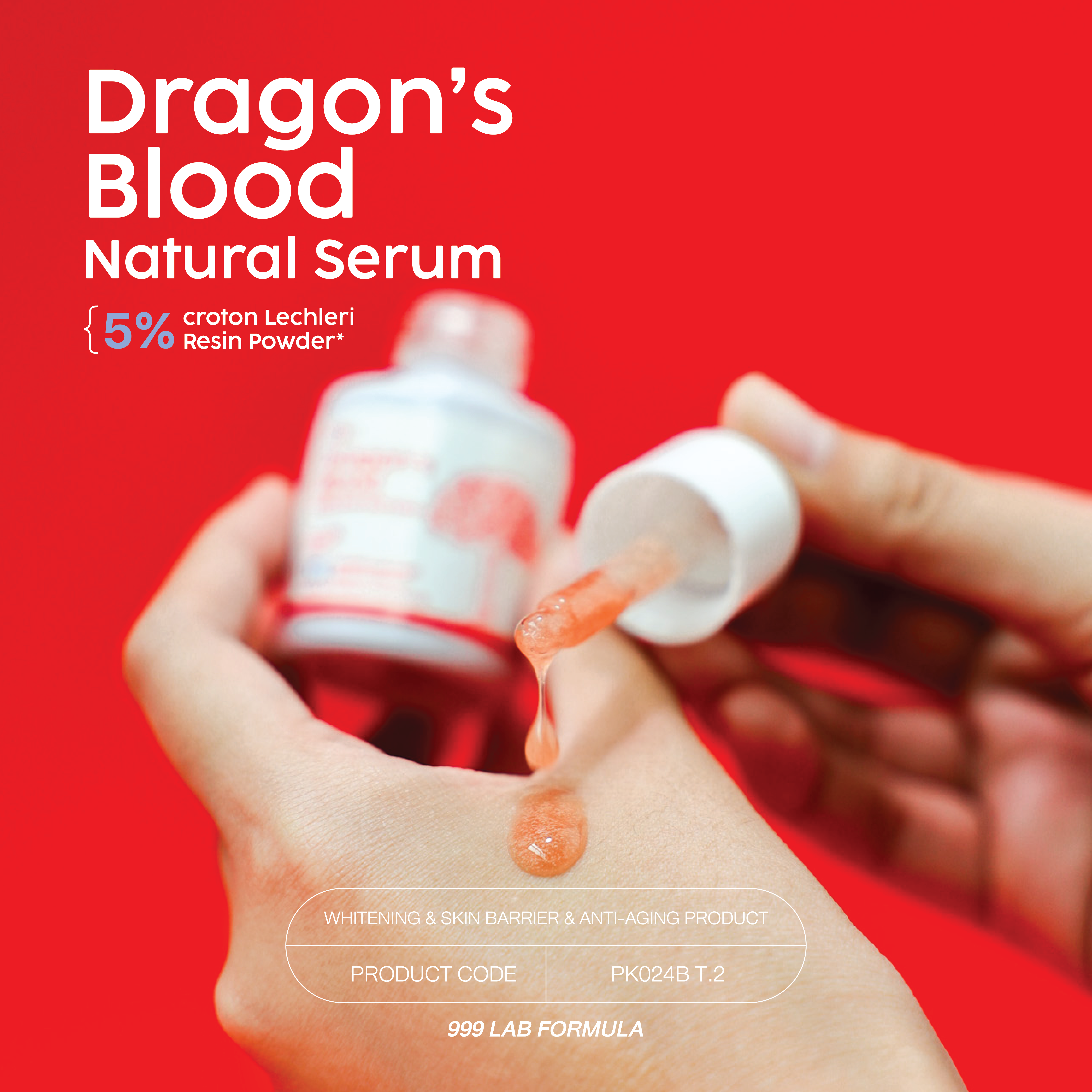 Dragon's Blood Natural Serum - 999 Labs Creative