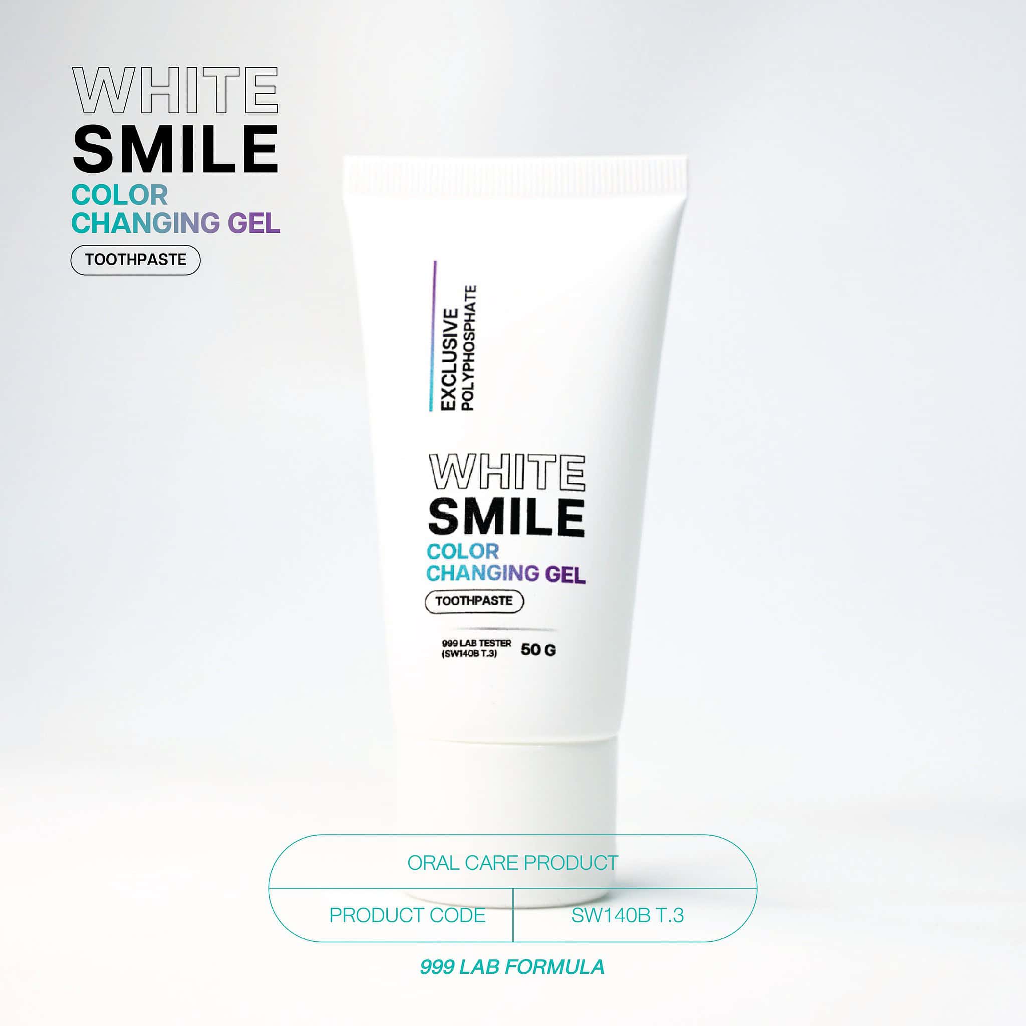White Smile Color Changing Gel - 999 Labs Creative