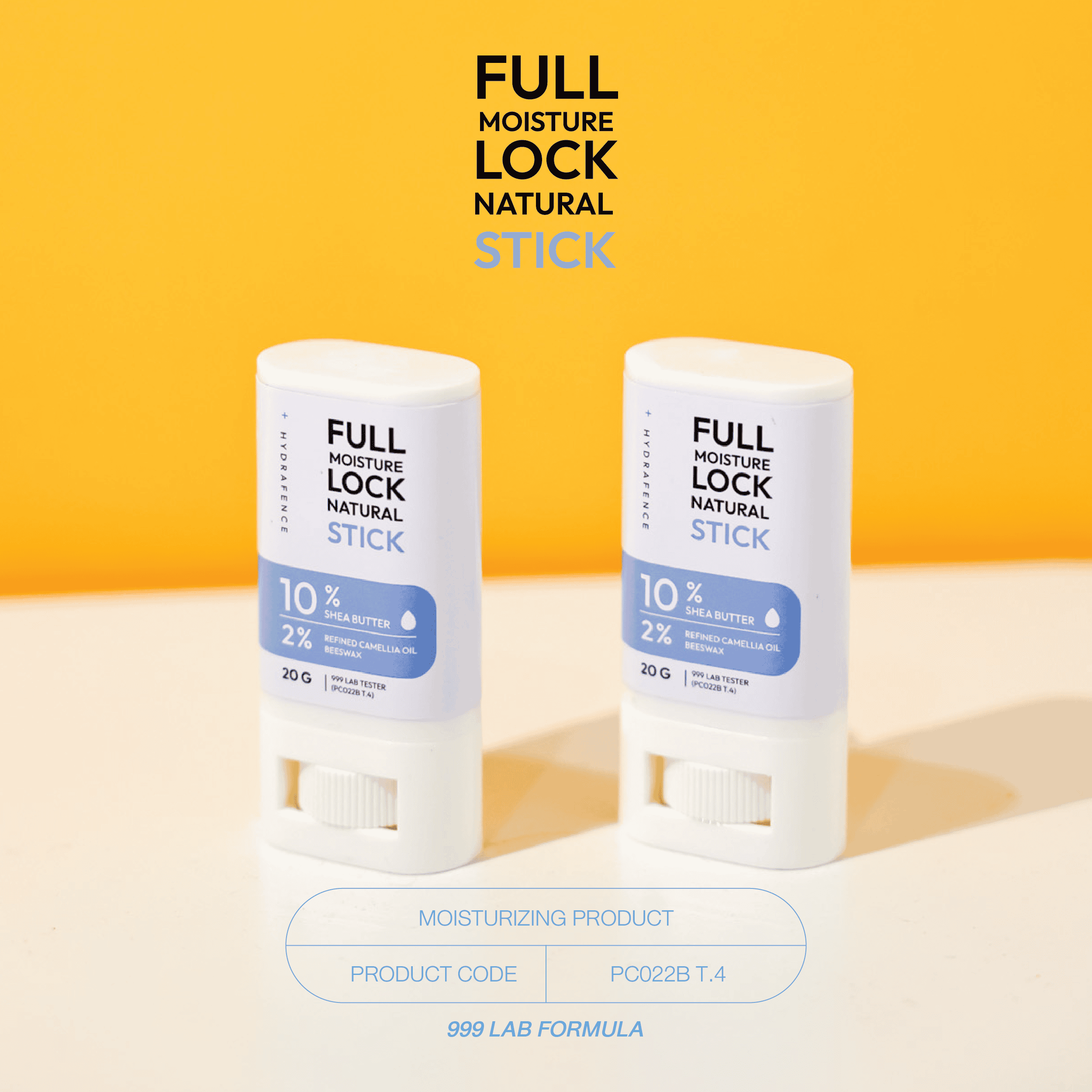 Full Moisture Lock Natural Stick - 999 Labs Creative