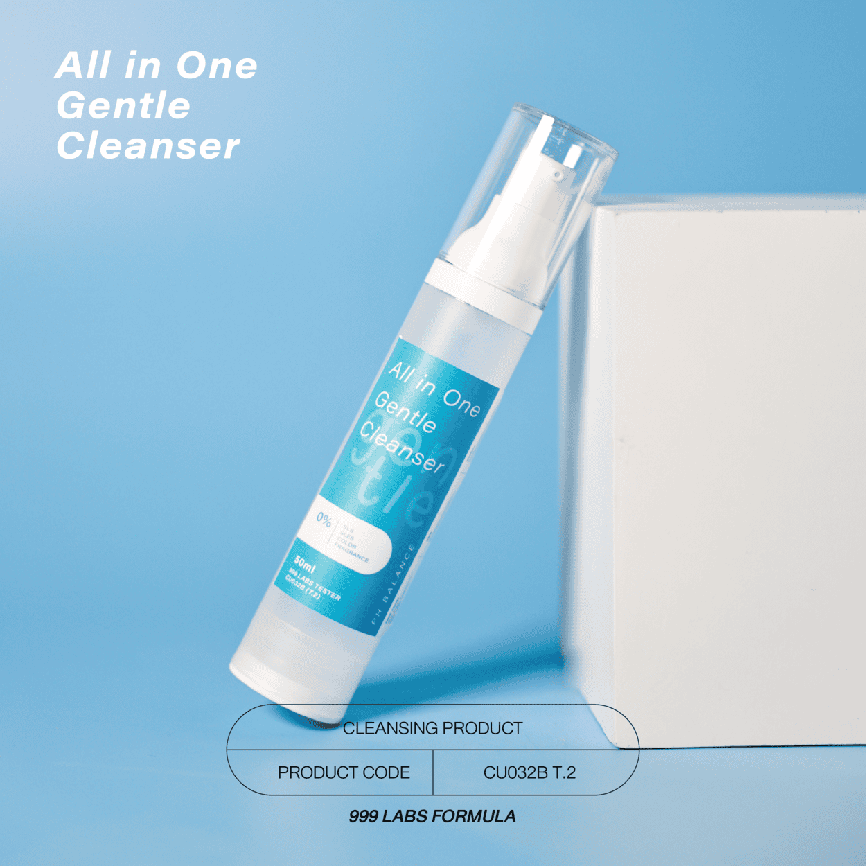 All in One Gentle Cleanser - 999 Labs Creative